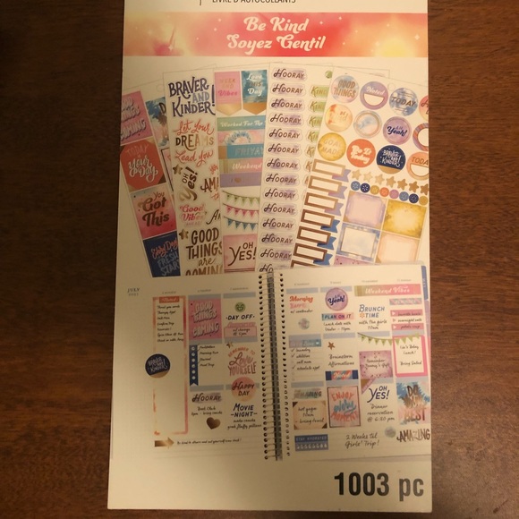 Recollections | Office | Recollections Sticker Book Be Kind | Poshmark